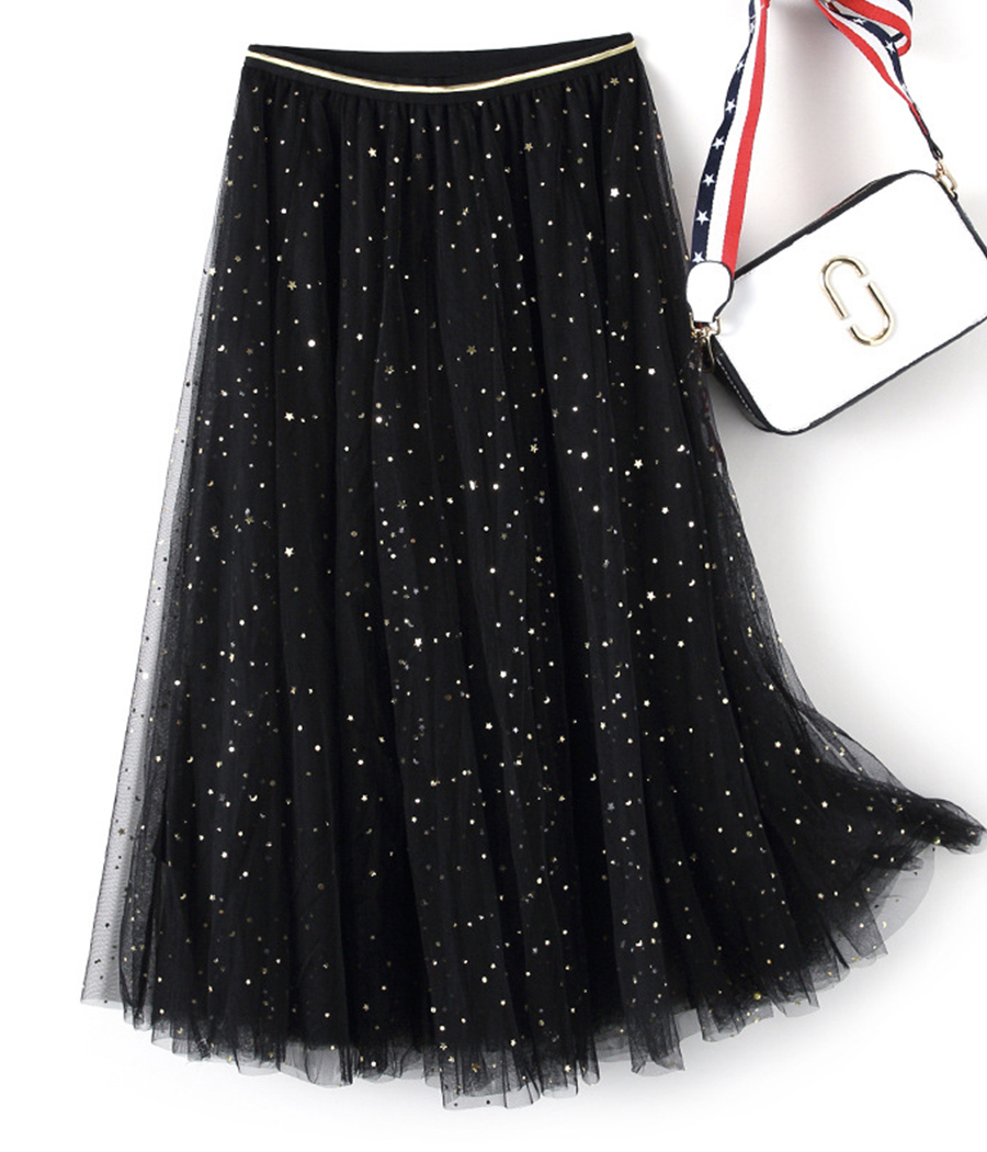 Cute Sequins Tulle Skirt on Luulla