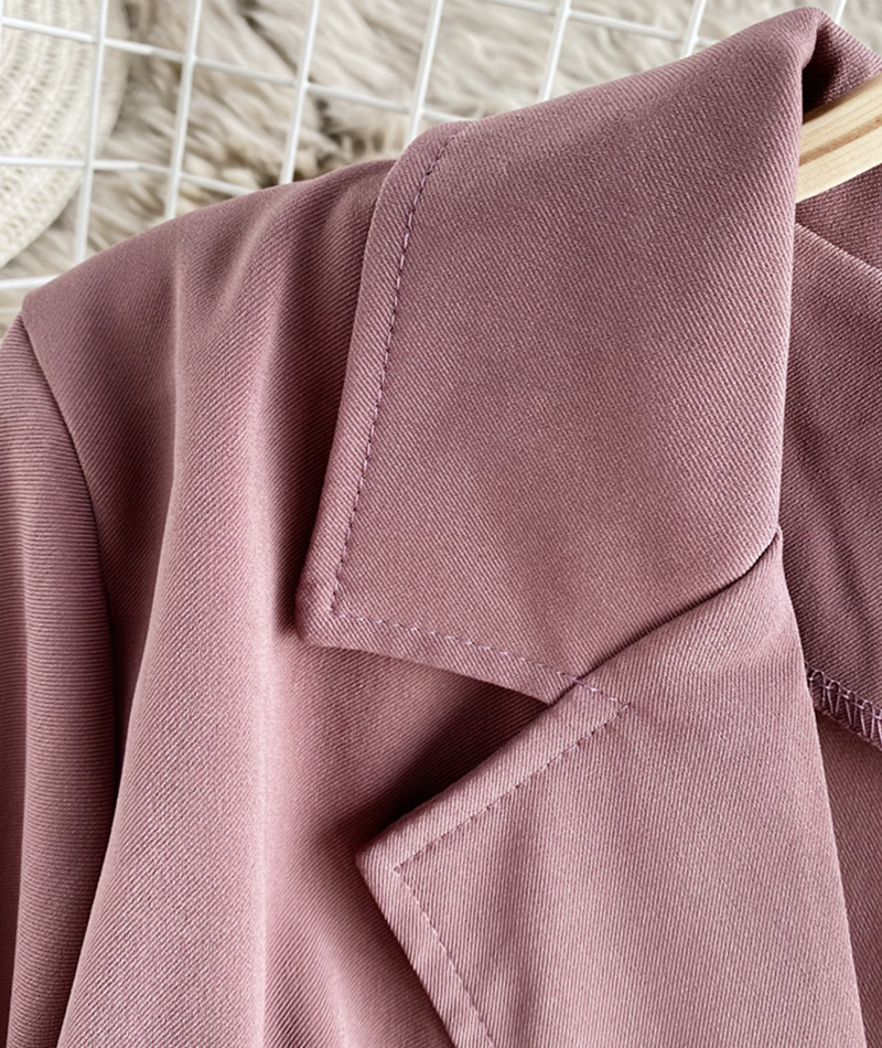 Stylish V Neck Long Sleeve Dress Autumn Tops on Luulla