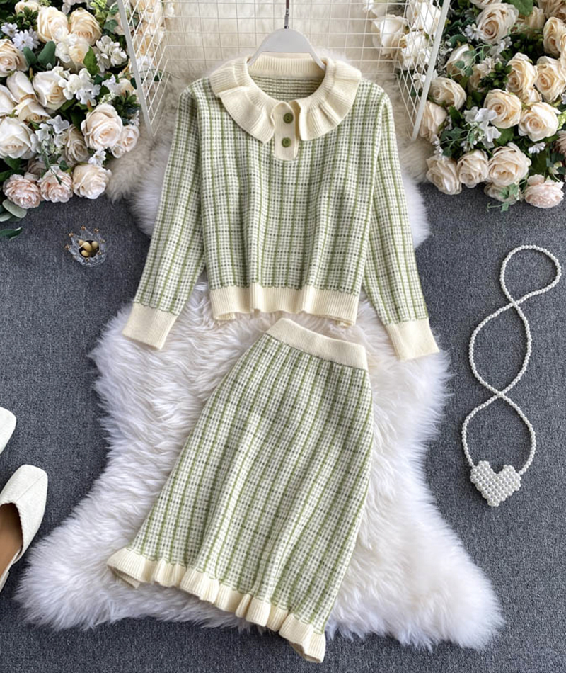 Cute Knitted Two-piece Suit on Luulla