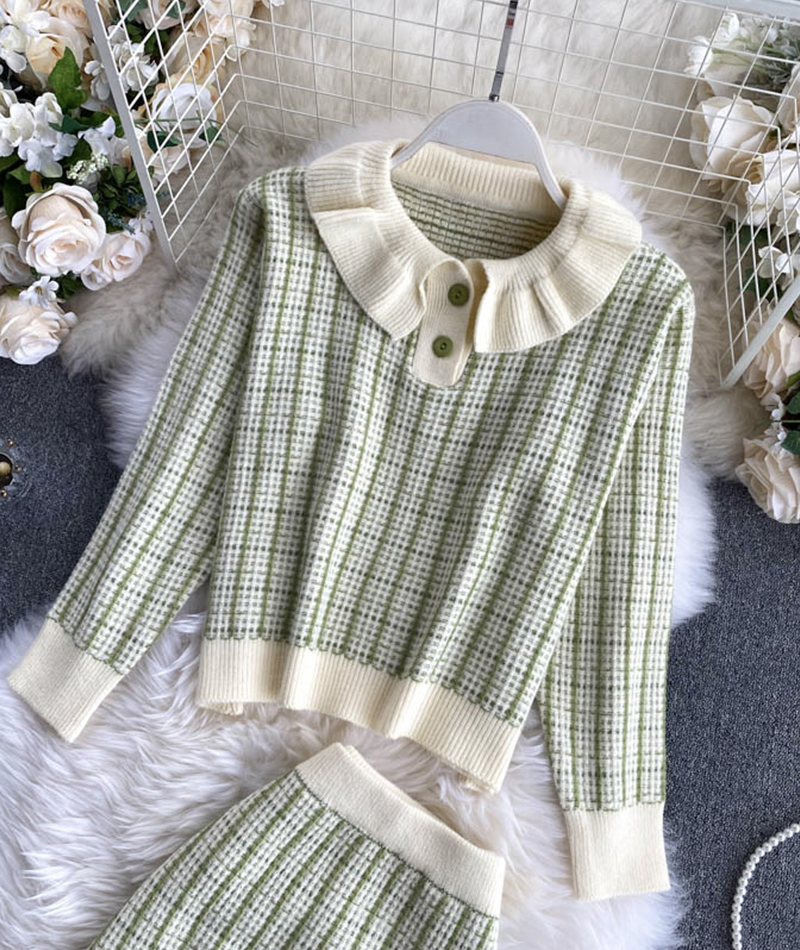 Cute Knitted Two-piece Suit on Luulla