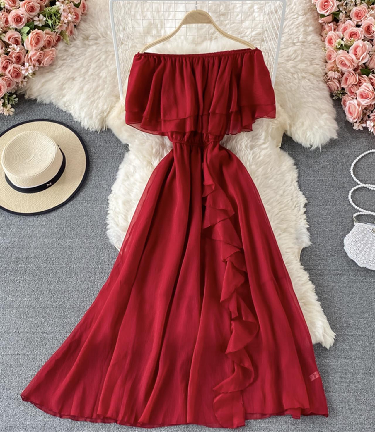 Cute A Line Off Shoulder Dress Fashion Dress on Luulla