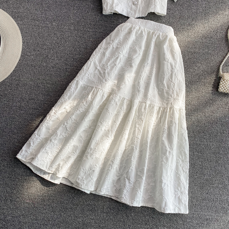 Cute Two Pieces Dress White Dress on Luulla