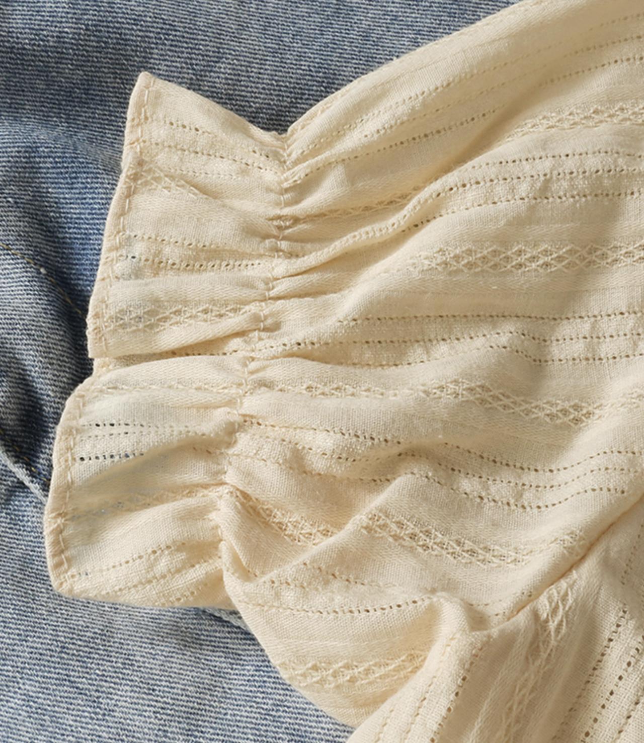 Simple Drawstring Short Sleeve Crop Top on Luulla