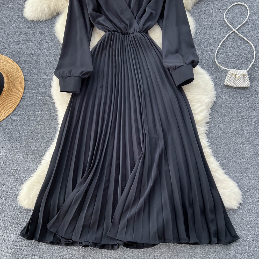 Elegant Chiffon Long Sleeve Dress Fashion Dress on Luulla