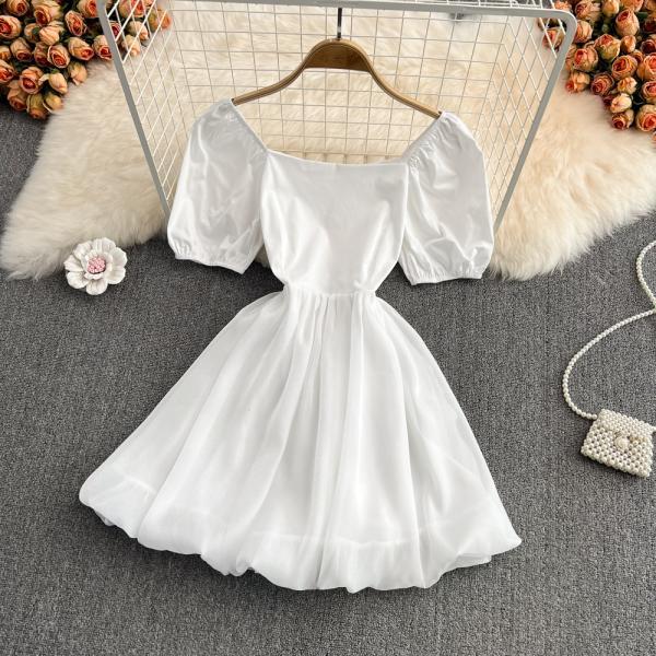 Cute A Line Chiffon V Neck Dress Fashion Dress on Luulla
