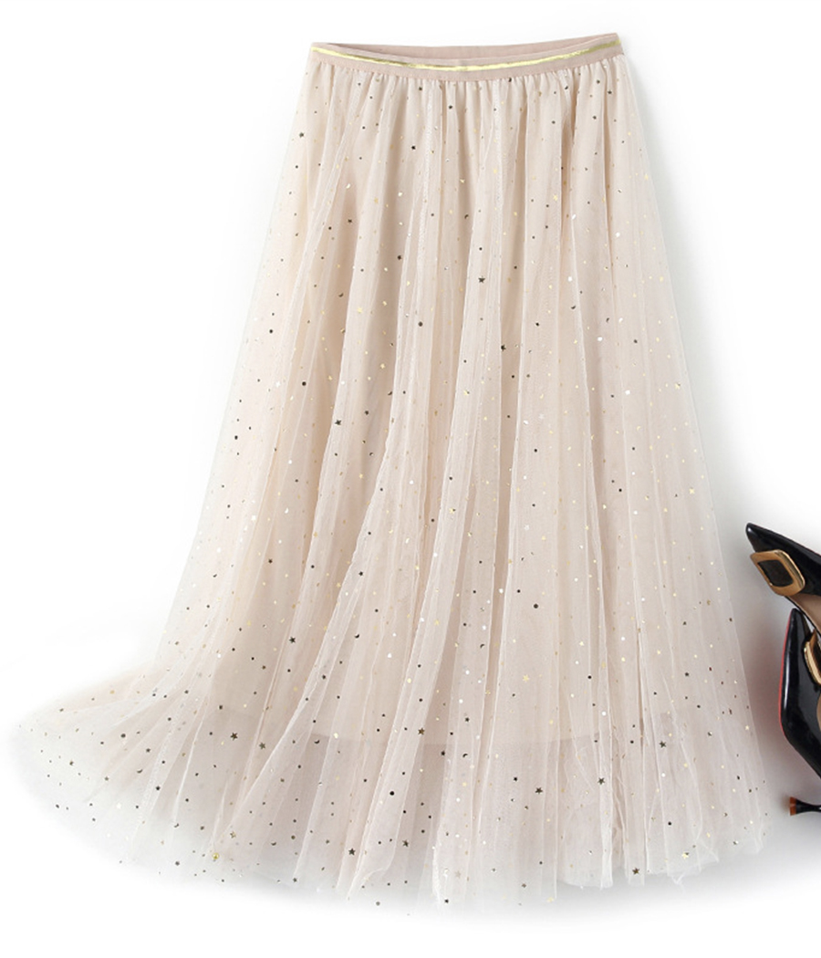 Cute Sequins Tulle Skirt on Luulla