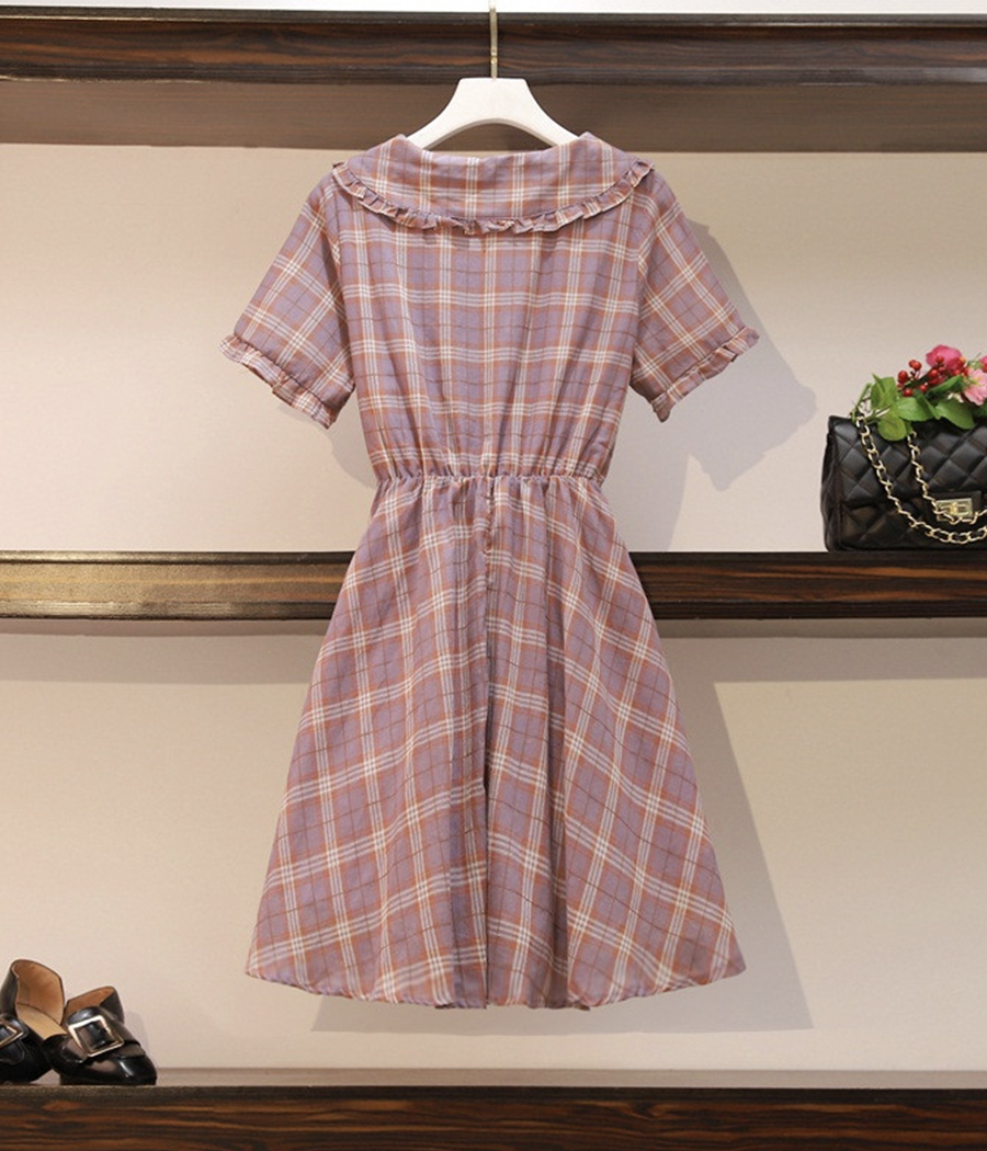 Cute Plaid Dress Summer Dress on Luulla