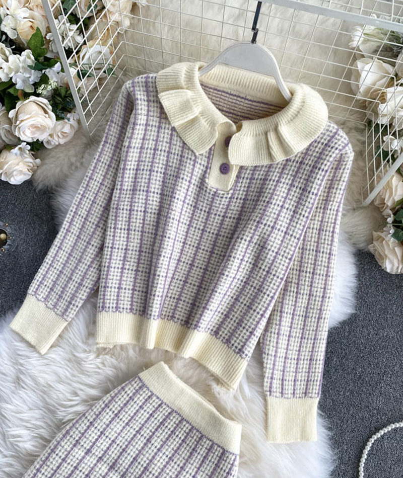 Cute Knitted Two-piece Suit on Luulla