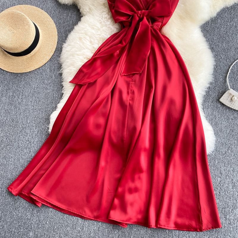 Cute V Neck Backless Dress Fashion Dress on Luulla