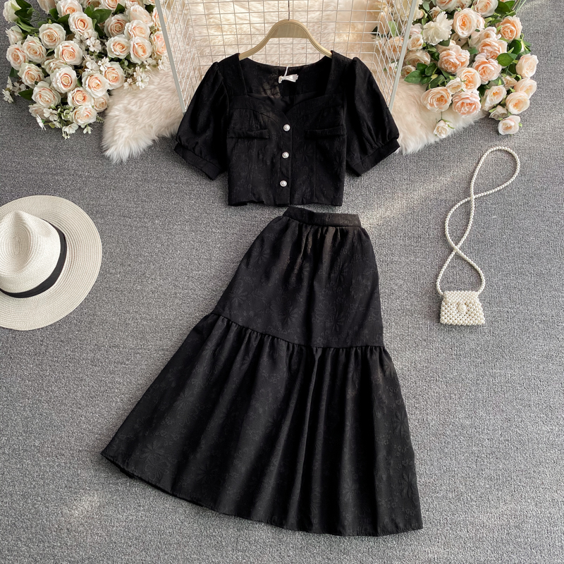 Cute Two Pieces Dress White Dress on Luulla