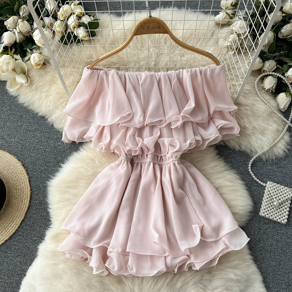 Lovely Chiffon A-line Off The Shoulder Dresses, Fashion Girl Dresses on ...